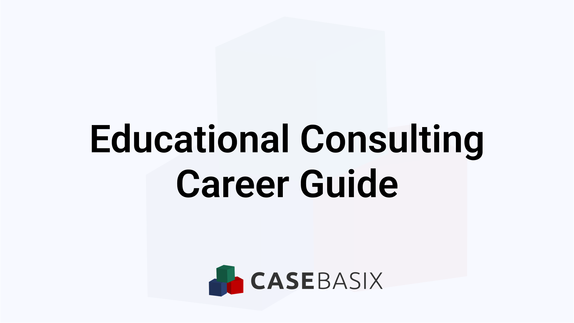 Educational Consulting Career - How to Start and Grow