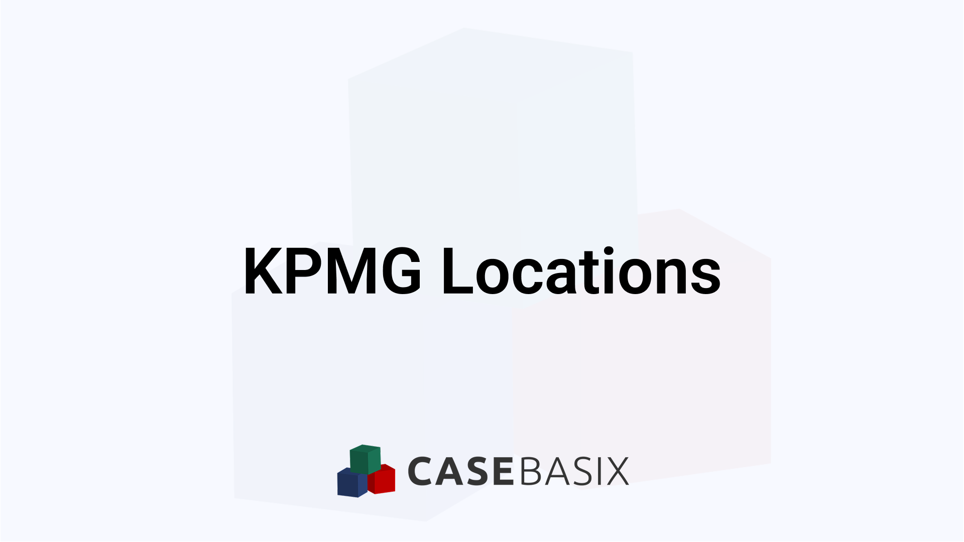 KPMG Locations Worldwide - Top Offices and Global Presence